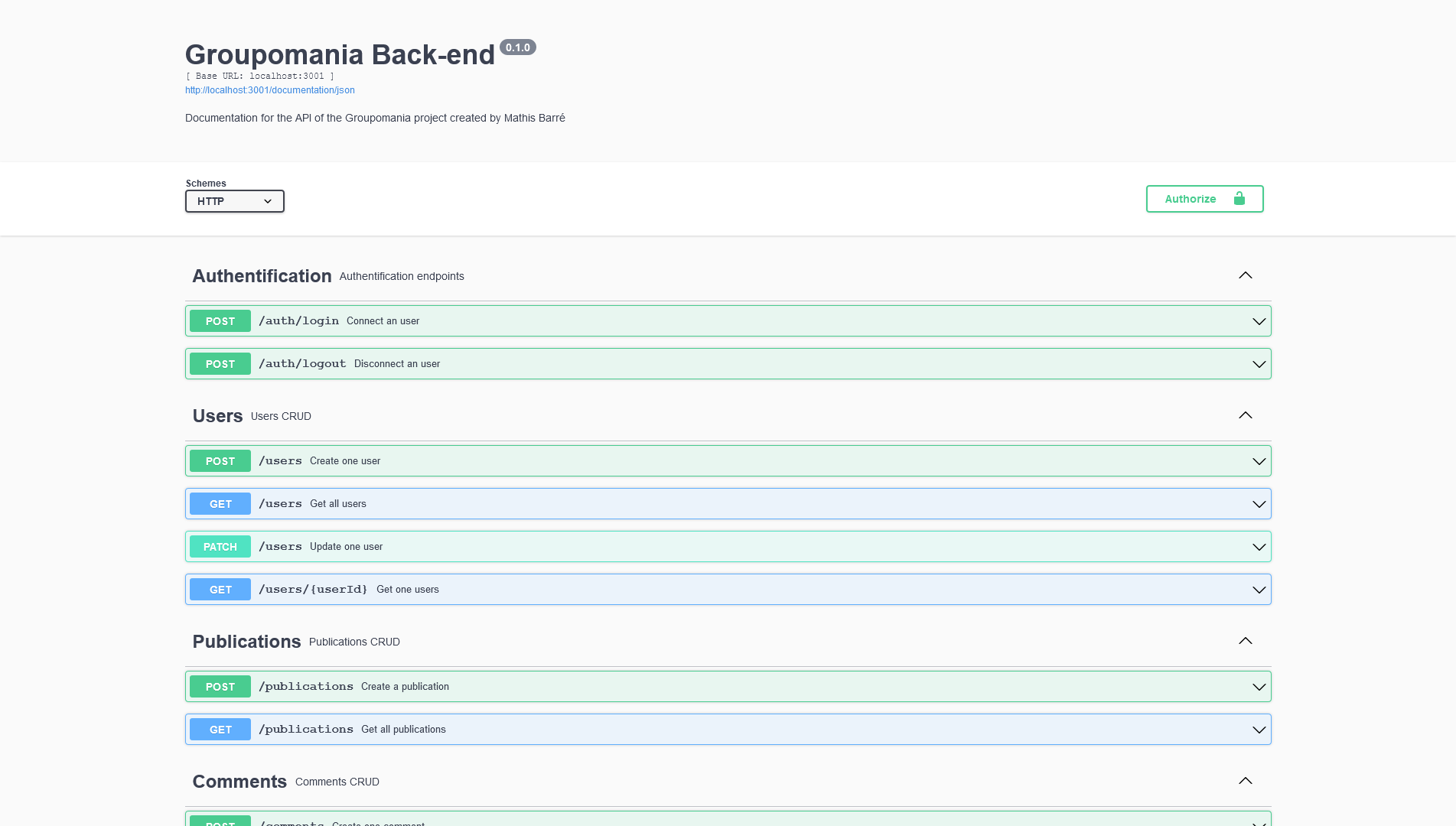 GitHub - MathisBarre/Groupomania_back-end: Groupomania: Back-end du projet 7 parcours ...